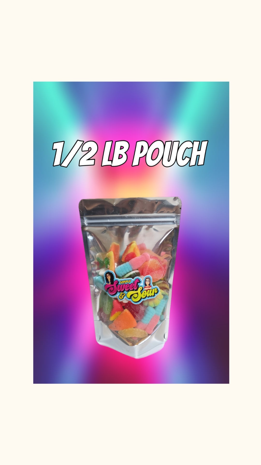 1/2lb Pouch – Simply Sweet & Sour LLC