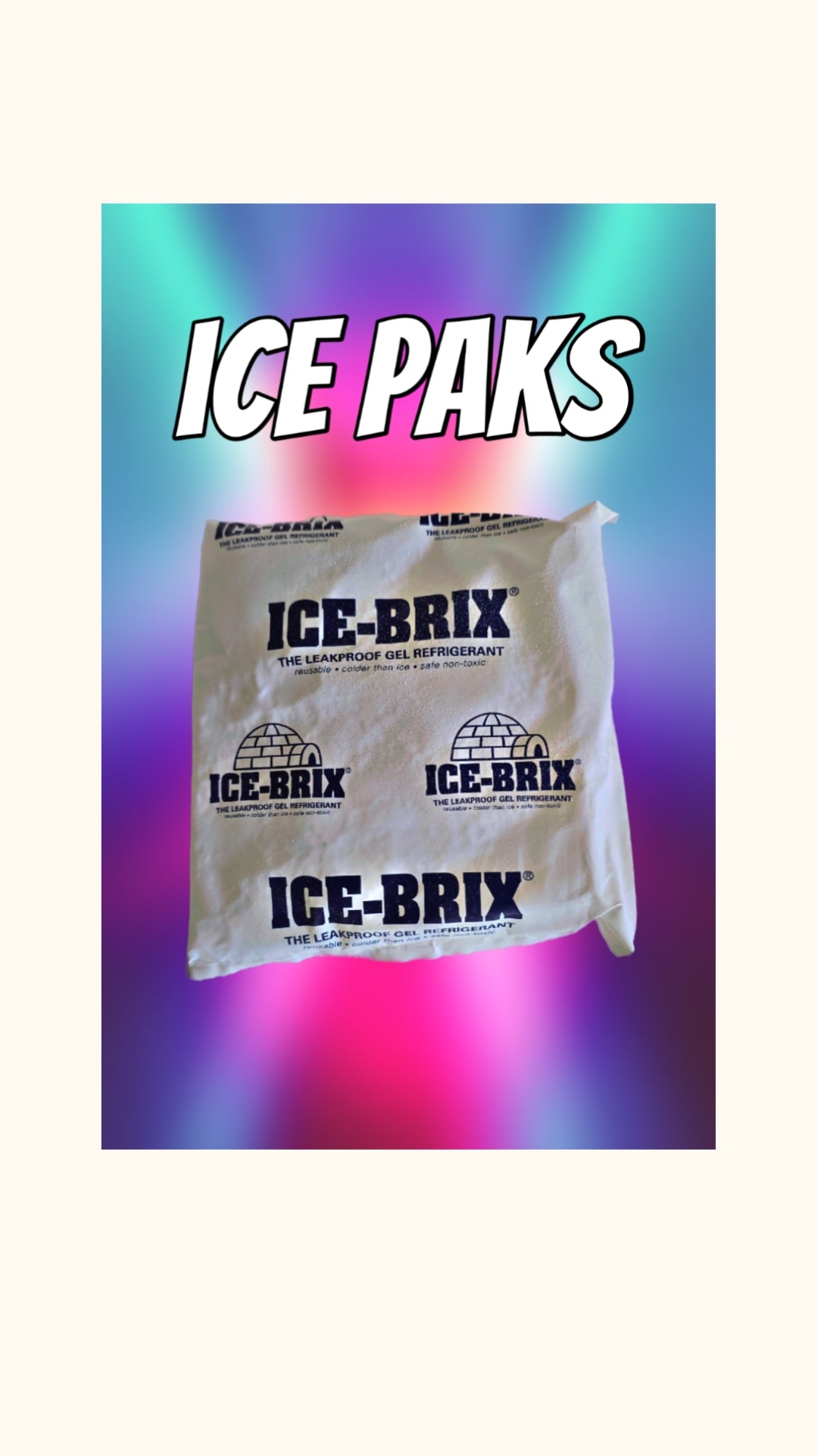 Simply Chill Out Ice Packs ️🧊 – Simply Sweet & Sour LLC